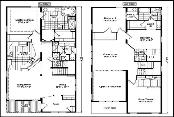 Common Floor Plans | Viewfloor.co
